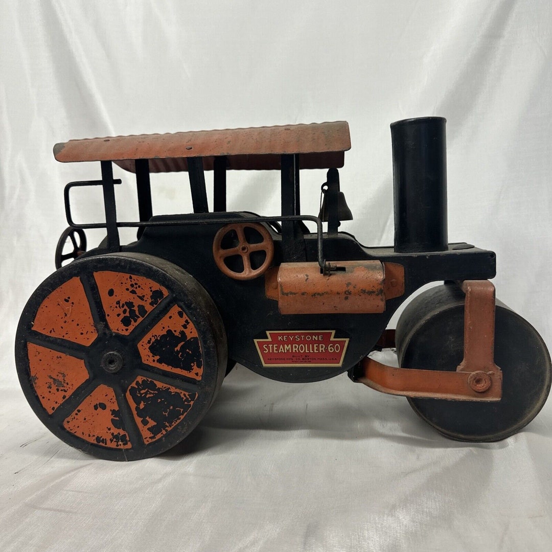 19 Vintage Keystone Steam Roller 60 Pressed Steel Toy - Etsy