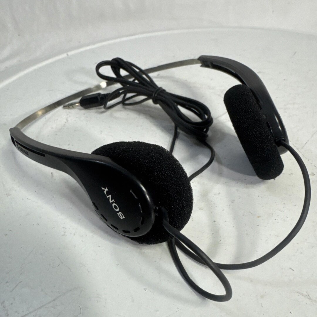 Sony Walkman MDR-006 Headphones Metal Headband Vintage Tested and ...