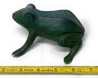 Cast Iron Frog Door Stop - Etsy
