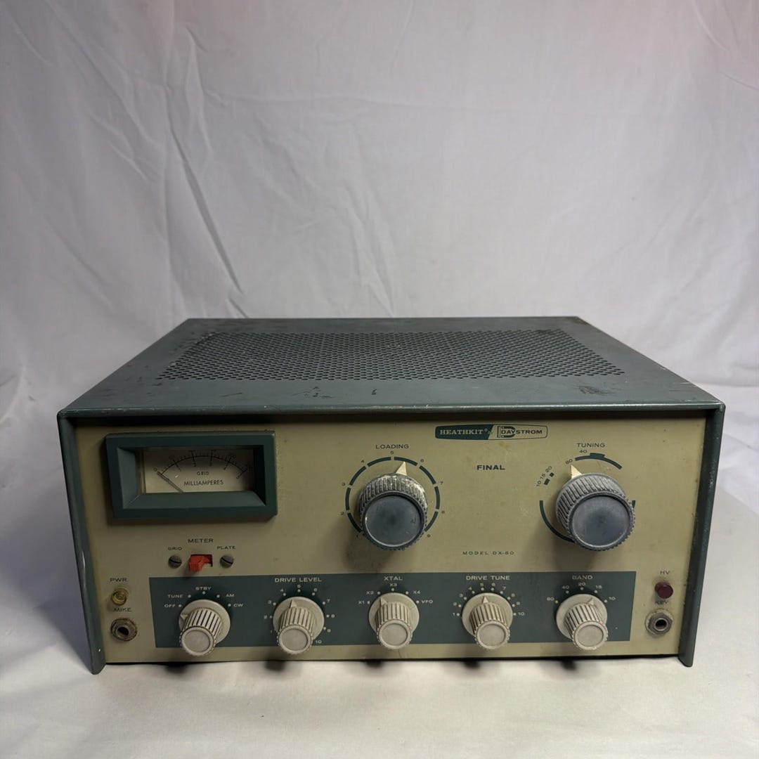 Heathkit DX-60 Ham Radio Transmitter - for Parts/ Restoration - Etsy