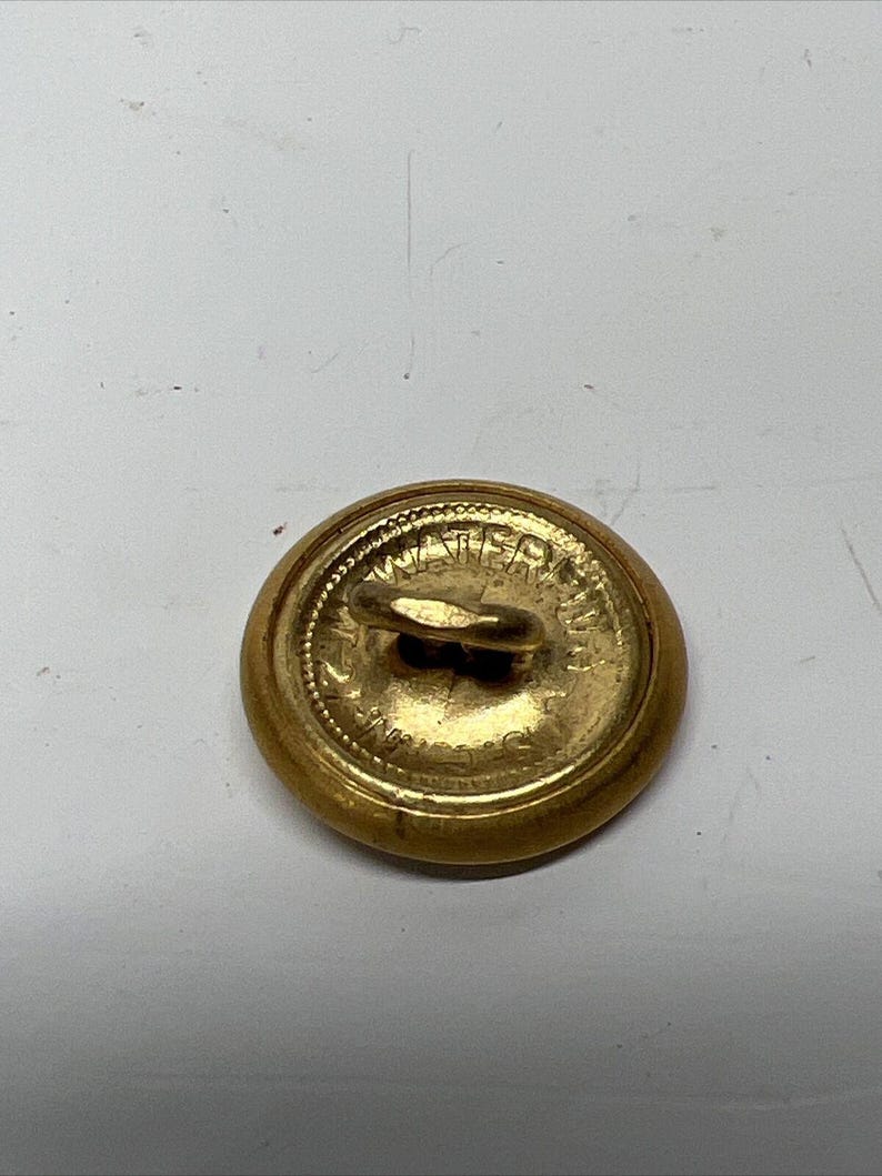 LOT of 8 Waterbury Button Co Superior Co Brass US Navy Military Jacket ...