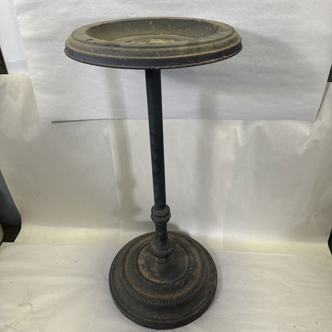 Vintage 50s, 60s Metal Standing Ashtray Stand. - Etsy