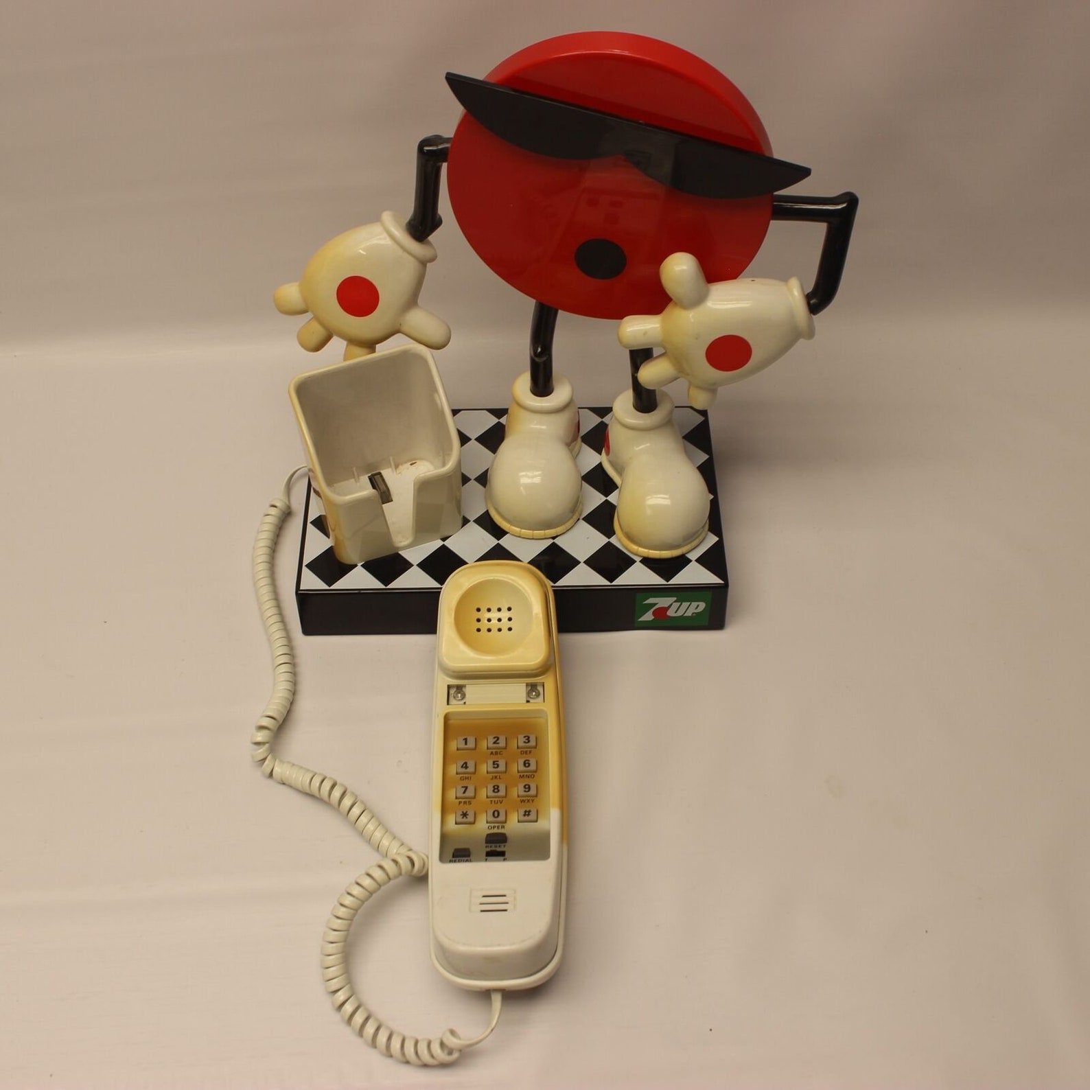 Vintage 1990 Spot 7up Landline Push Button Telephone - Etsy