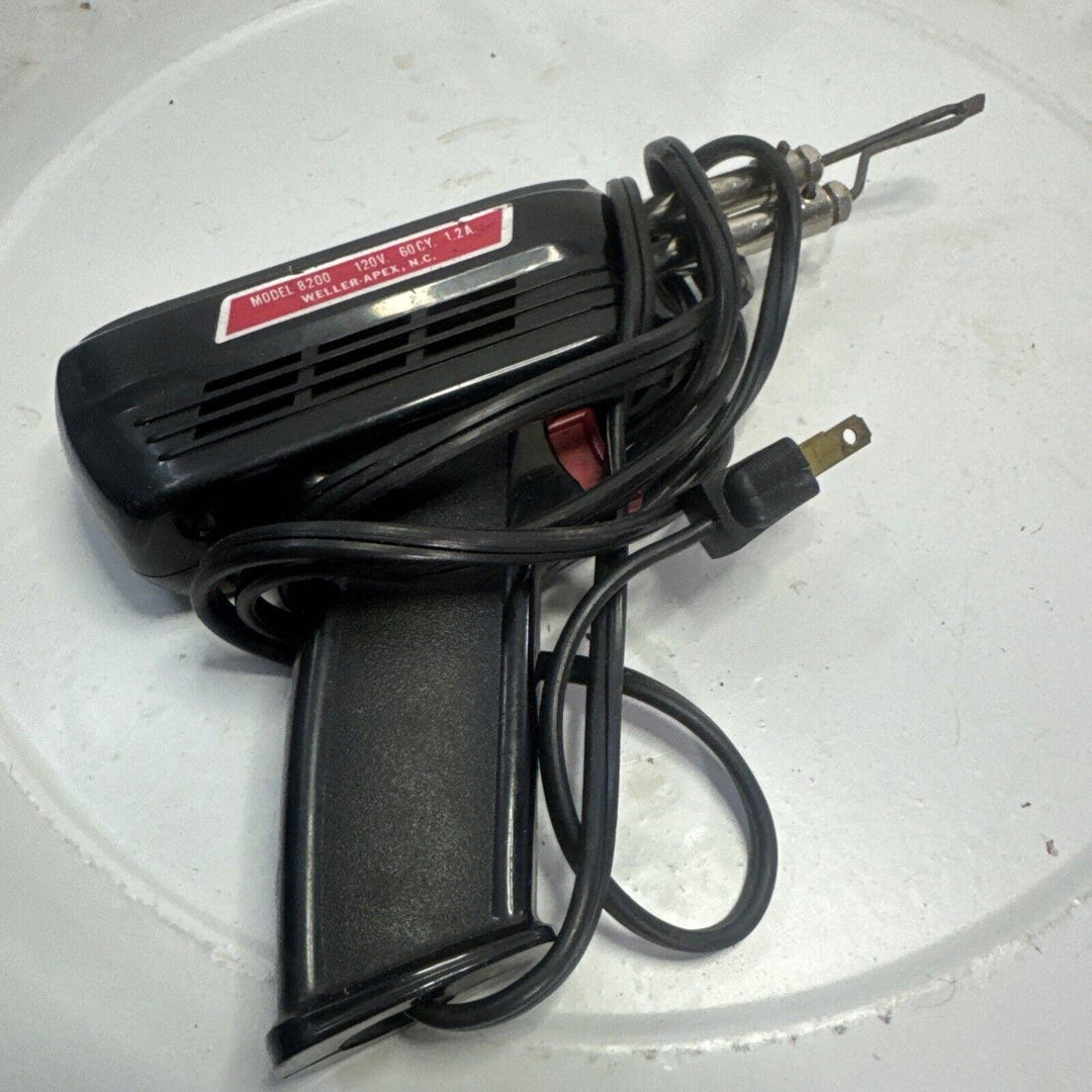 Weller Model 8200-N Soldering Gun —works Great —120v 60 CY 1.2A —100/ ...