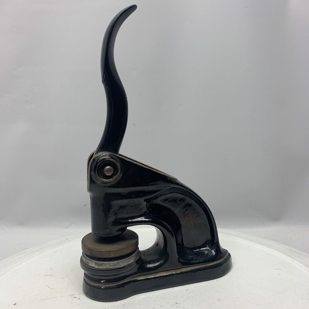 Antique Cast Iron Press Stamp Seal Embosser 1926 Knoxville TN - Etsy