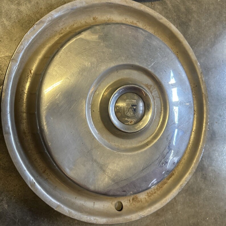 Vintage 1950's Ford Chrome Hubcap Wheel Cover 15" Bent and Dirty - Etsy