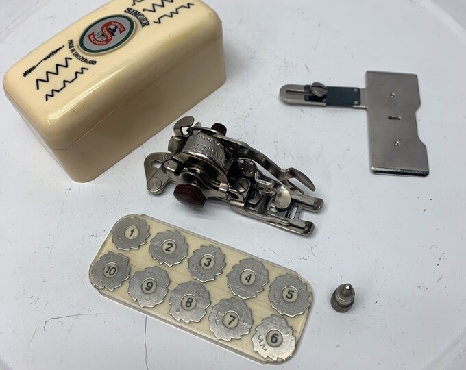 Singer Swiss Zig-zag Attachment Zigzagger Zigzag Vintage 160991 - Etsy