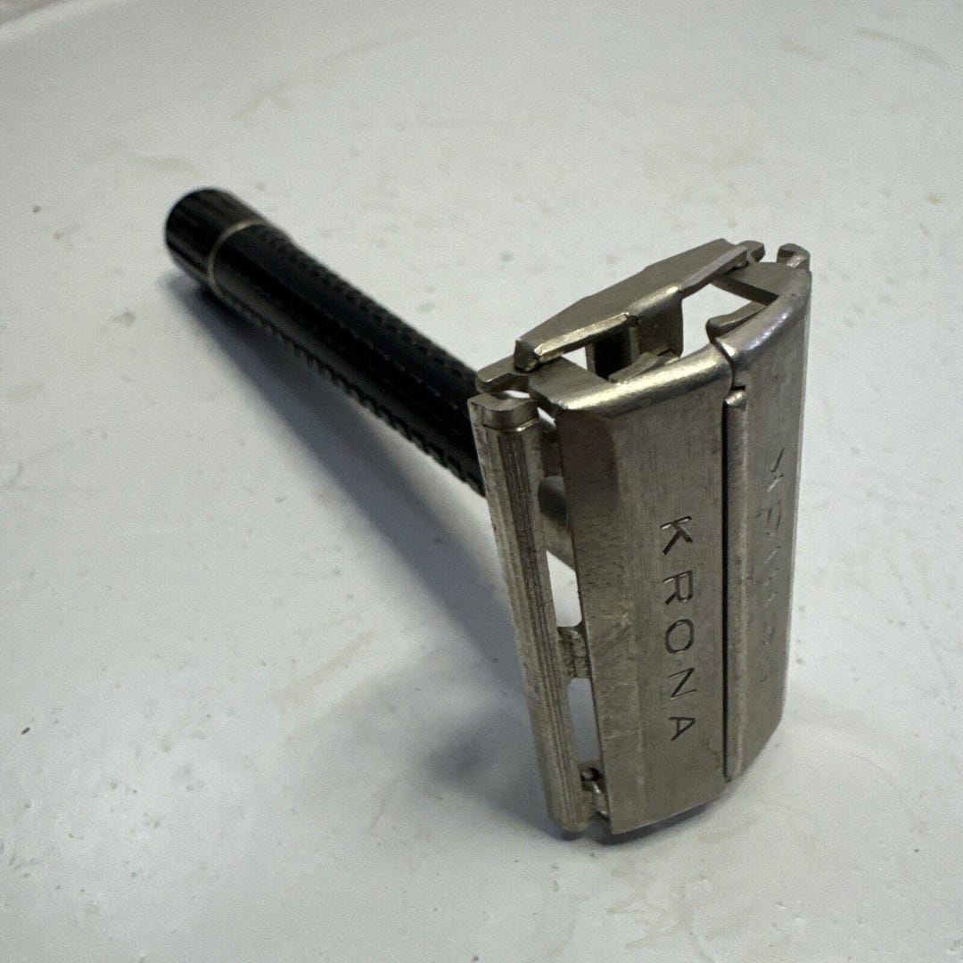 Schick Krona Double Edge Vintage Safety Razor - Etsy