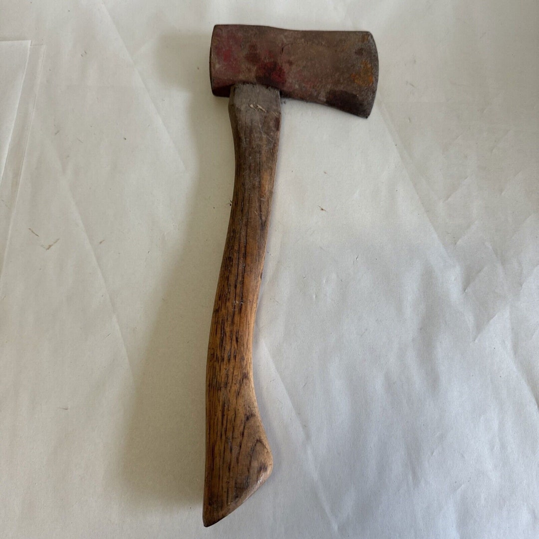 Vintage Axe 1.9lb Single Bit Axe Hatchet Camping Red Unbranded - Etsy