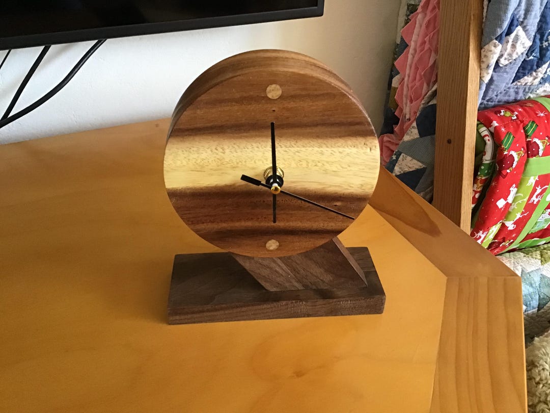 Mantel Desk Clock - Etsy