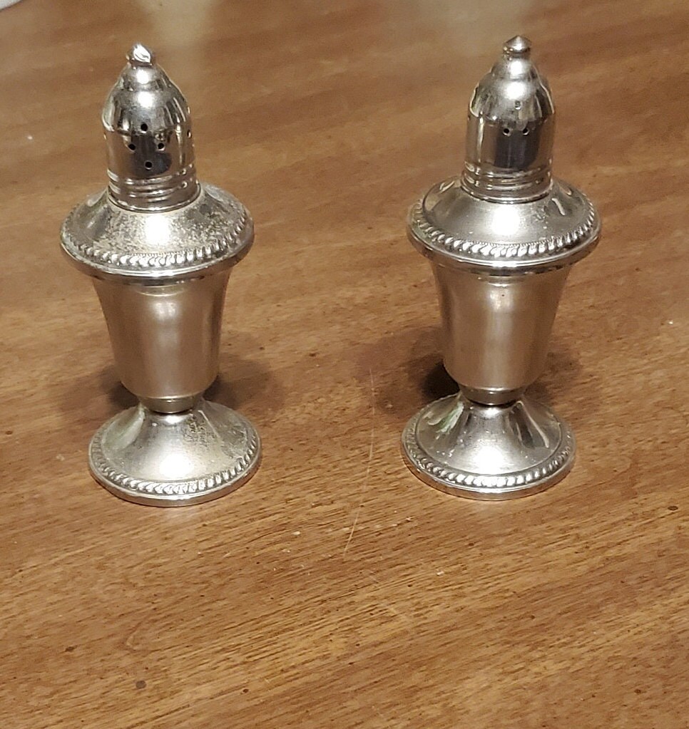 Shrewsbury Holloware Salt and Pepper Shaker Set - Etsy
