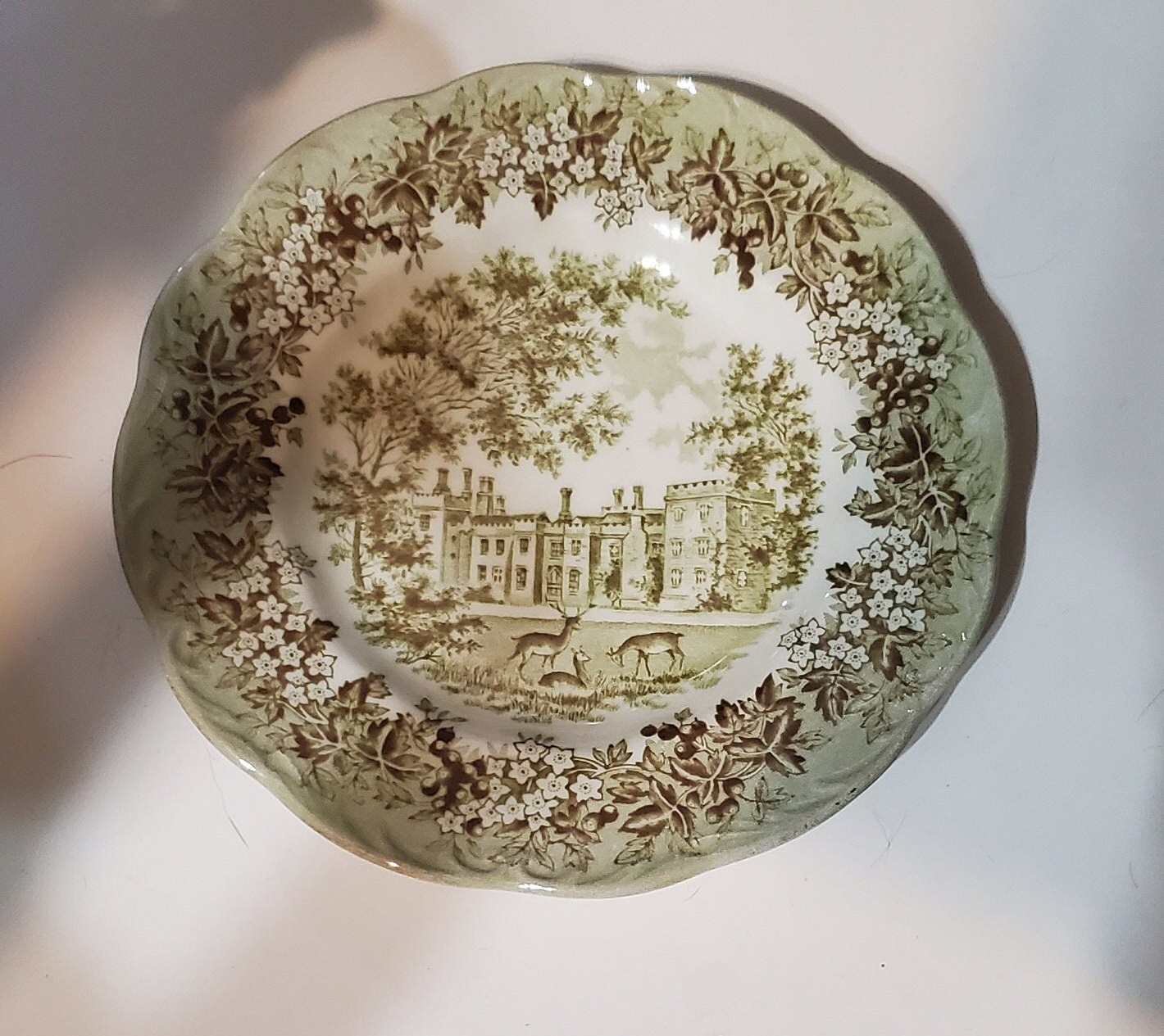 JG Meakin "romantic England" Scenes | Ironstone Bowls, Plates, Saucers ...