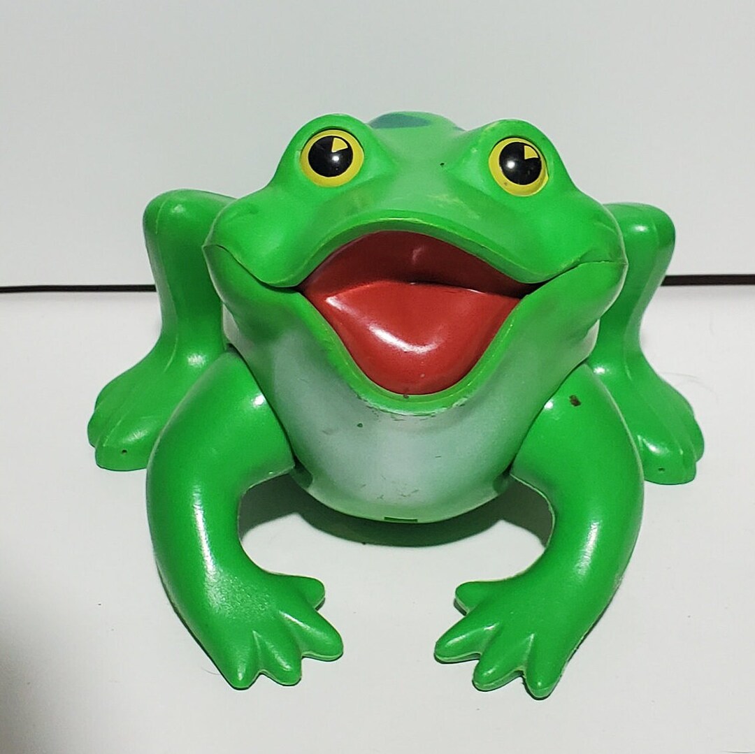 Fisher Price Frisky Frog Toy Vintage - Etsy