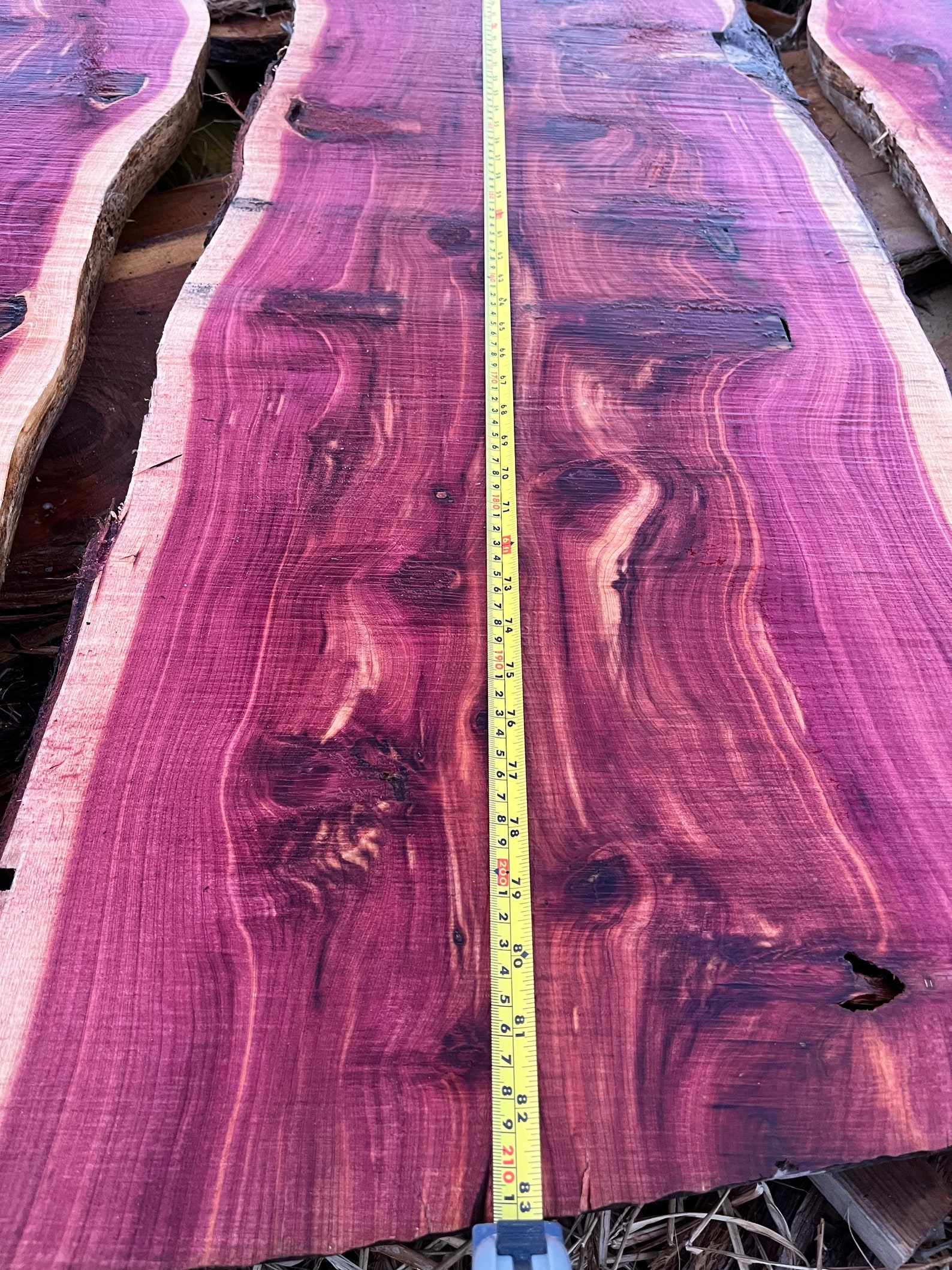 Three Eastern Red Cedar Slabs 1 Thick X 10 Wide X 18 Long - Etsy