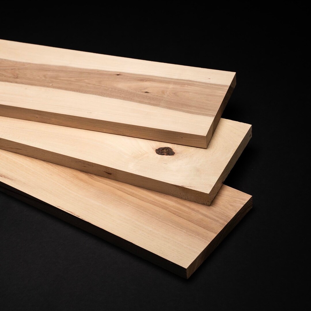 Hickory Lumber - Various Thicknesses, Widths, and Lengths - Kiln Dried ...
