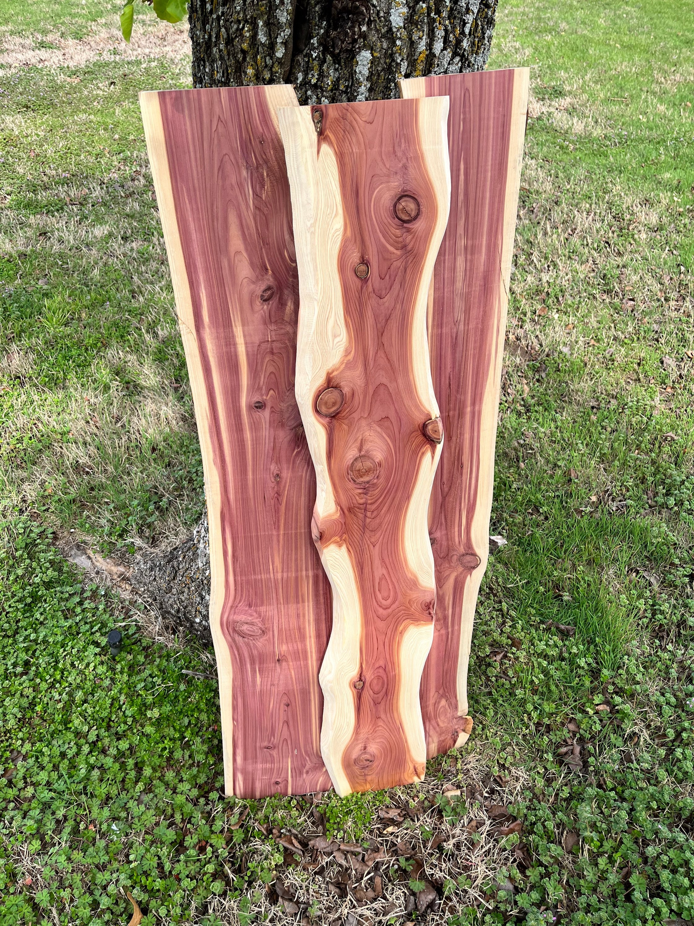 Eastern Red Cedar Slabs Eastern Red Cedar Mantles — Harden SAWMILL