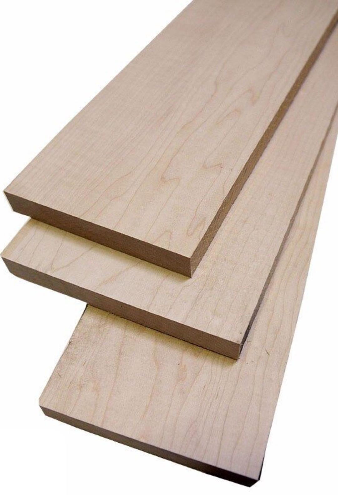 Maple Boards - Various Thicknesses, Widths, and Lengths - High-grade ...