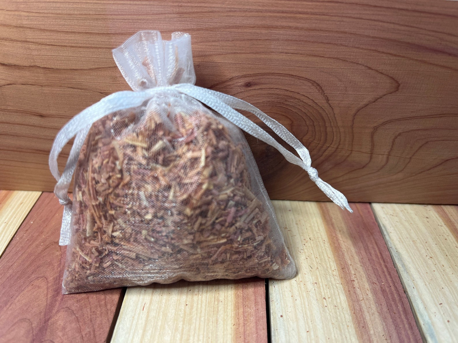 Aromatic Texas Red Cedar Shavings in Sachet Bags / 5 Pk - Etsy
