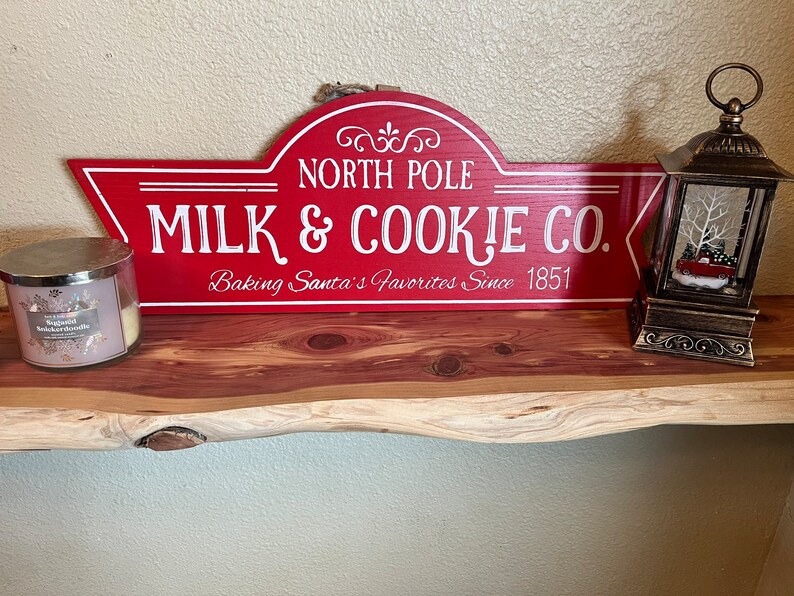 Floating Shelf - Red Cedar - Live Edge - Sturdy Hidden Brackets - 1.5 ...