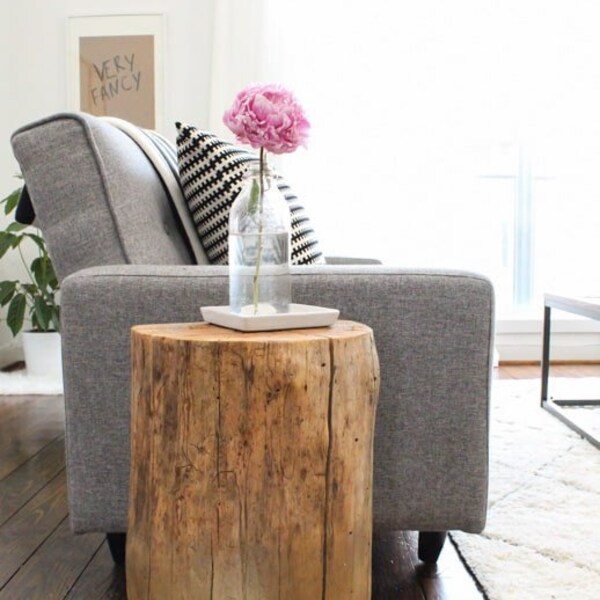 Stump Coffee Table - Etsy