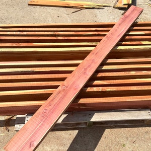 Eastern Red Cedar 1” Thick Dimensional Lumber (aromatic Cedar) - Kiln ...