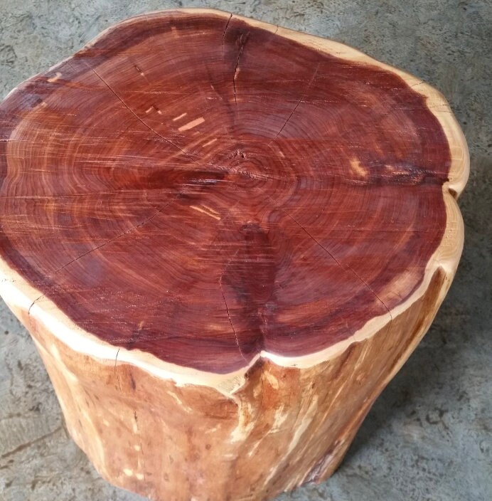 Two (2) Aromatic Cedar Turning Blanks (eastern Red Cedar) - Sealed Ends ...