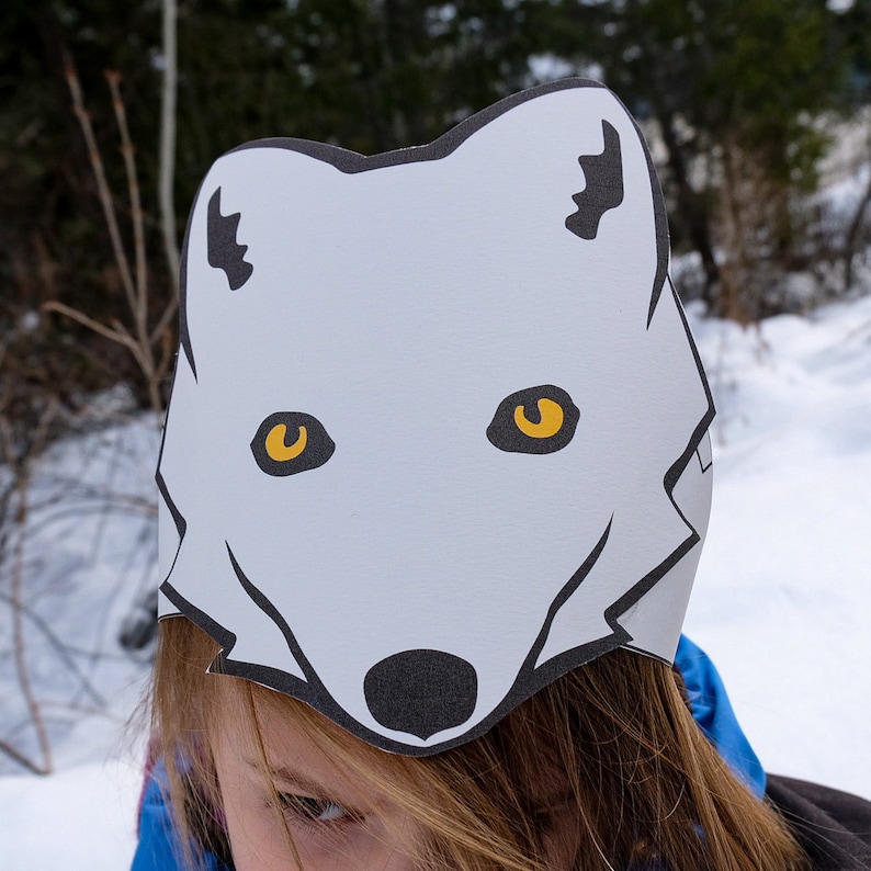 Arctic Animal Puppets and Crowns - Printable Craft - Etsy