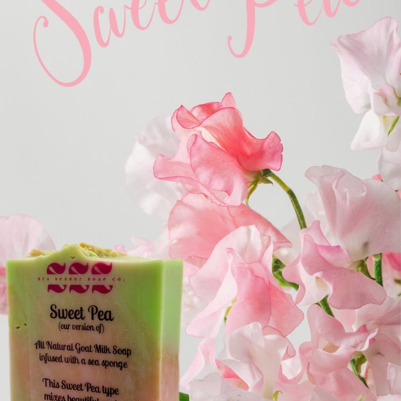 Sweet Pea Soap - Etsy