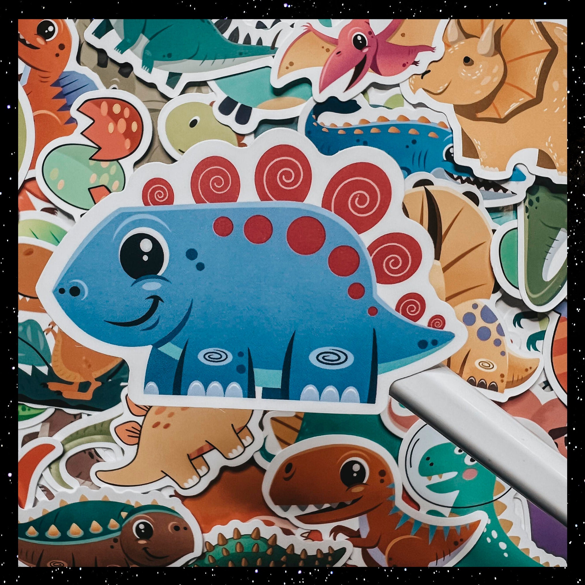Dinosaur Party Sticker Set Fun Pack for Kids, Gifts for Kids Party ...