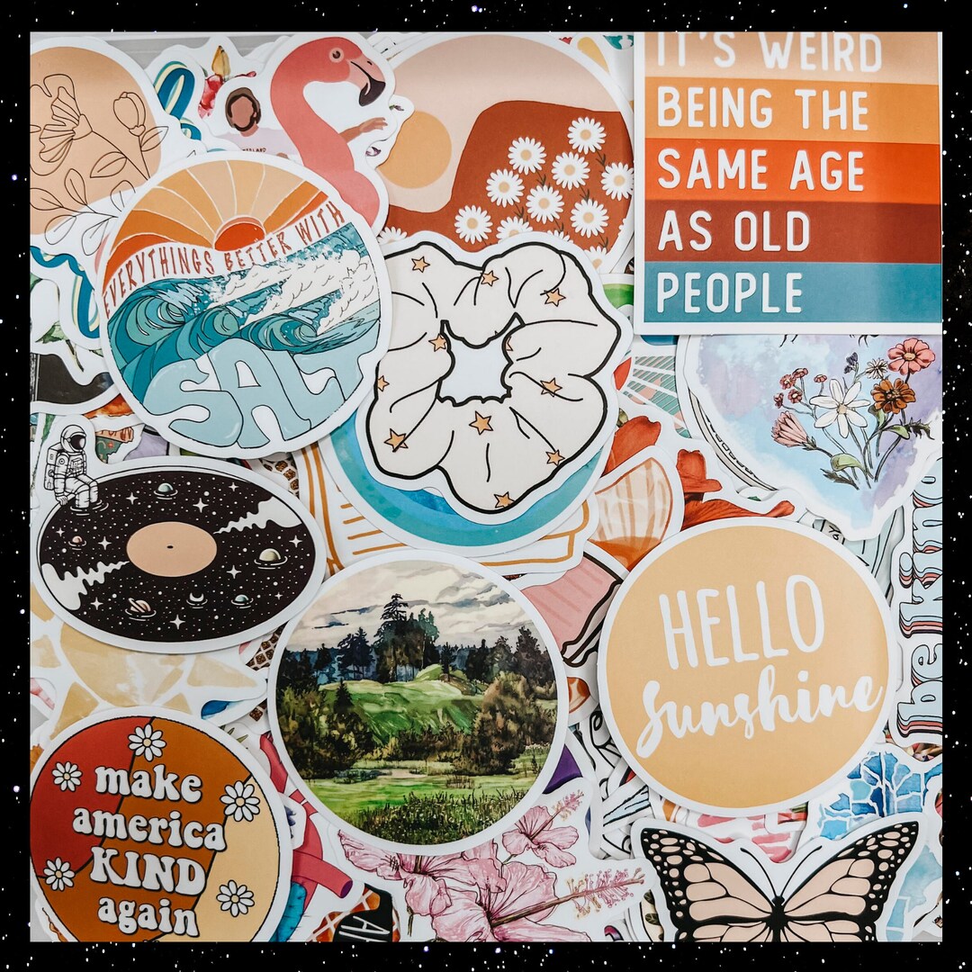 VSCO Sticker Set Fun Pack for Kids, Gifts for Kids Party, Vinyl ...