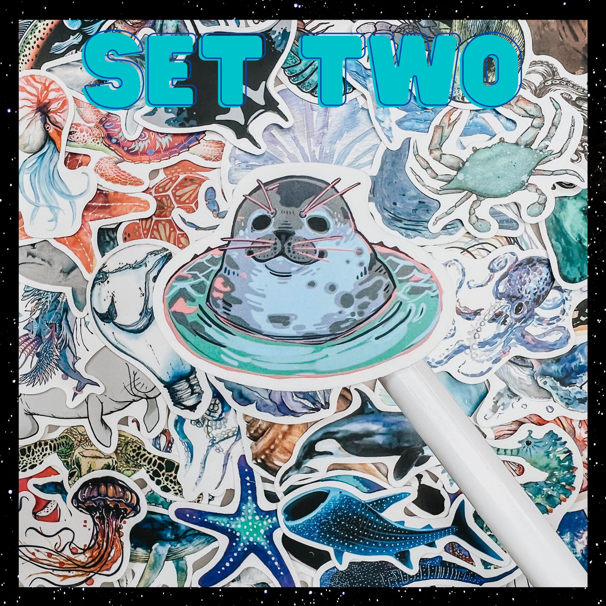 Ocean Beach Marine Sticker Set Fun Pack for Kids Gifts for - Etsy