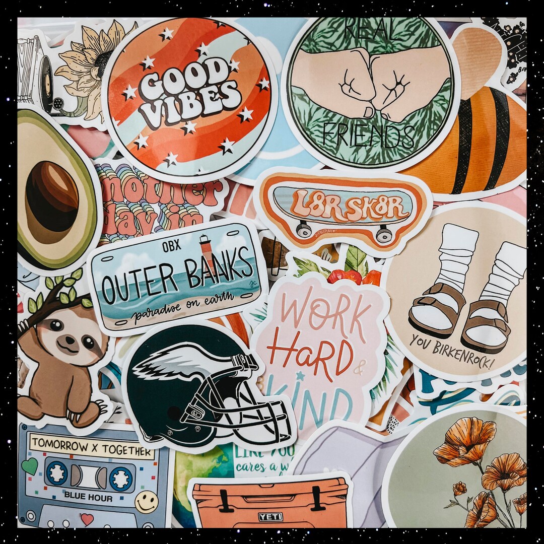 VSCO Sticker Set Fun Pack for Kids, Gifts for Kids Party, Vinyl ...