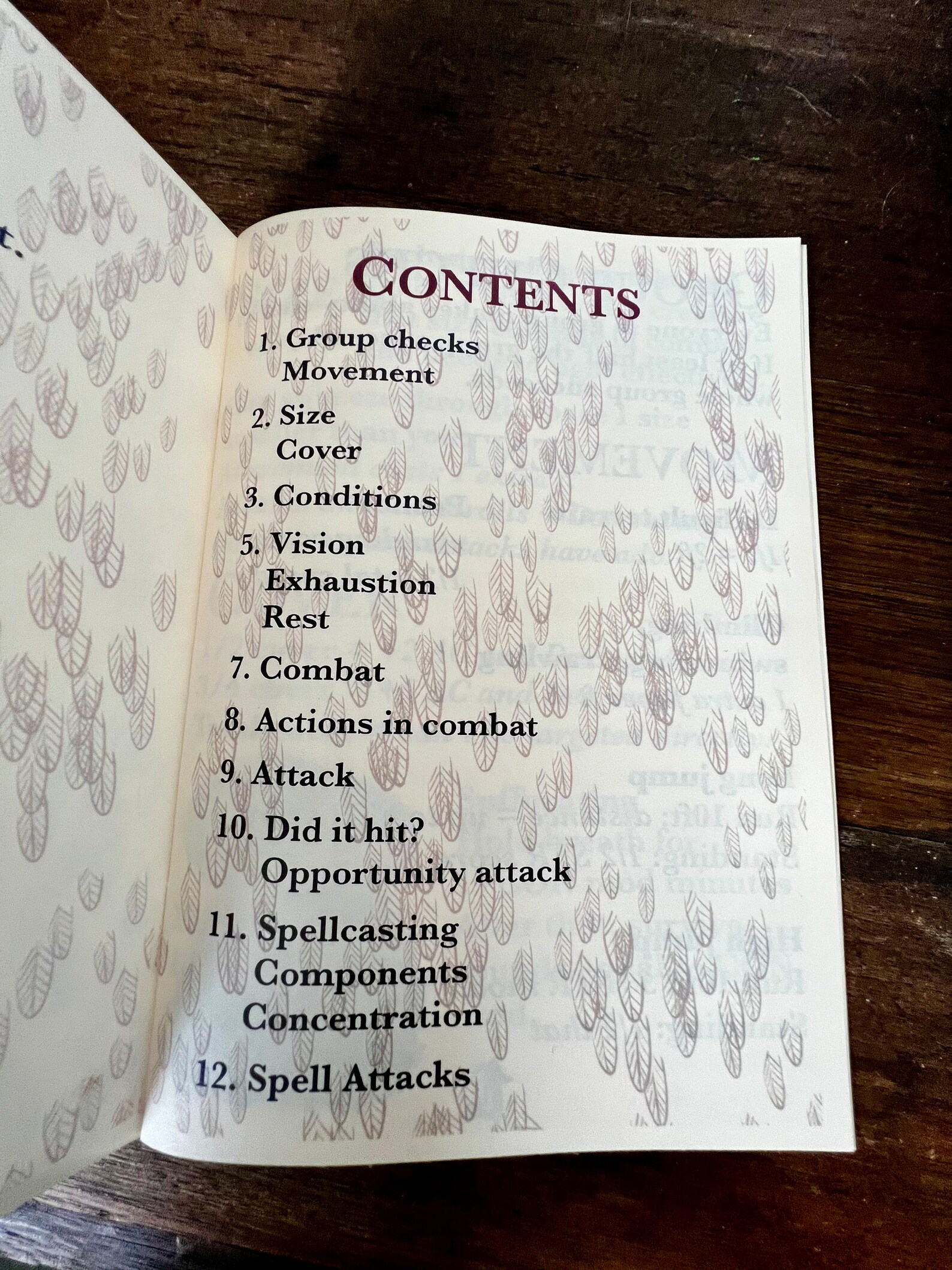 D&D 5e Quick Player Reference Booklet Dnd New Player Cheat Sheet ...