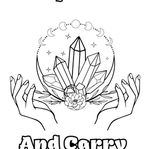 Reiki Crystal Coloring Book Instant Download PDF Printable - Etsy