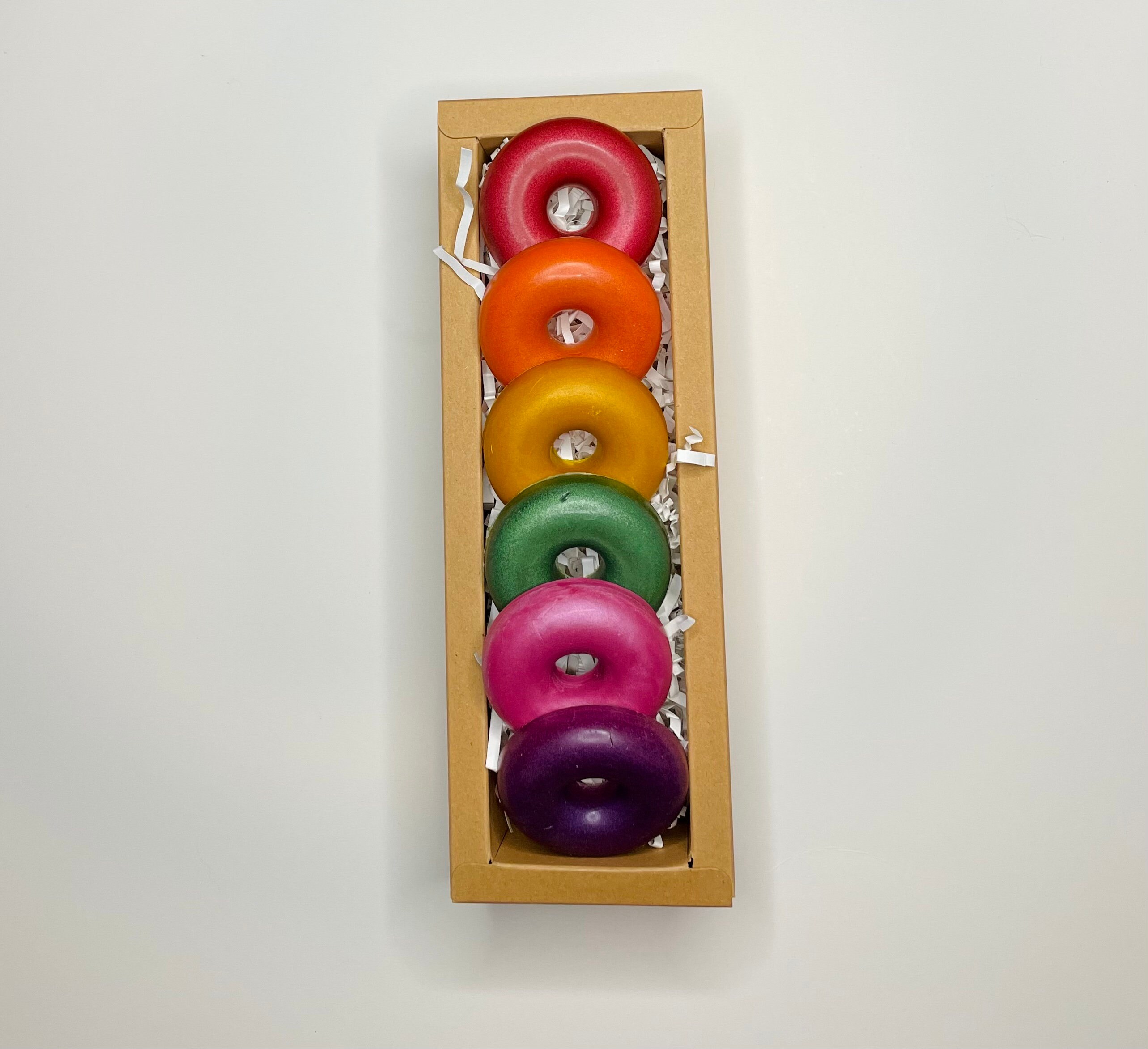 Donut Shaped Crayon Set - Etsy