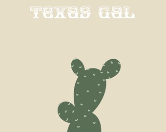 Texas Gal - Etsy