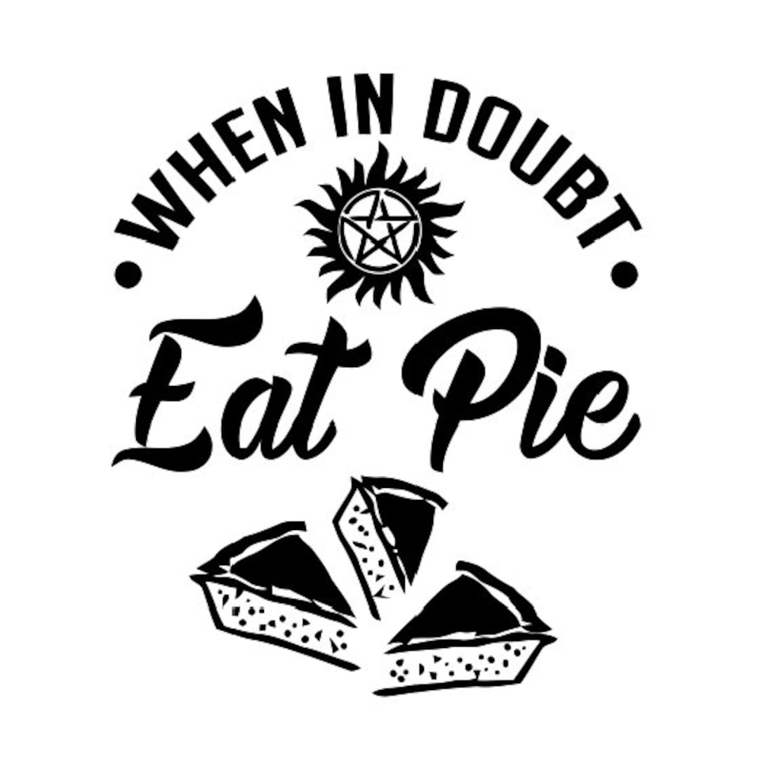 Eat Pie PNG and SVG Cut File - Etsy