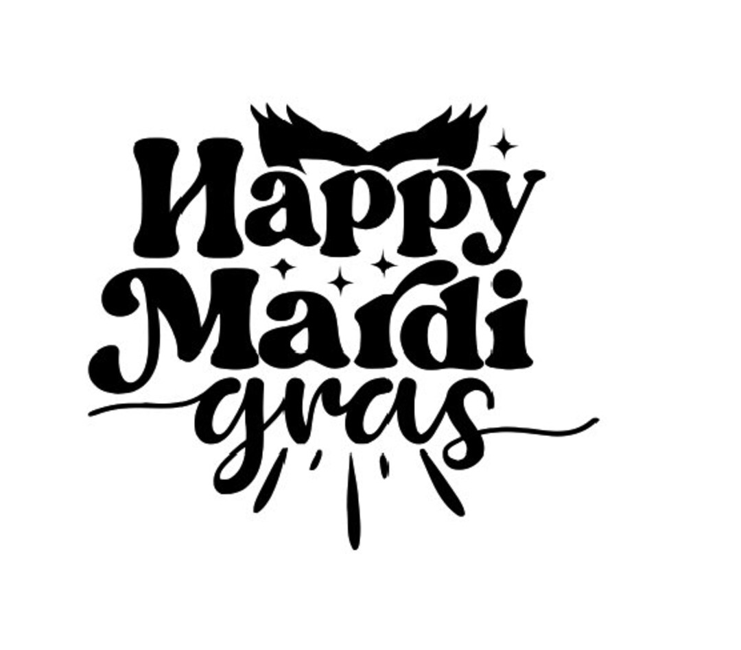 Mardi Gras SVG Cut File - Etsy