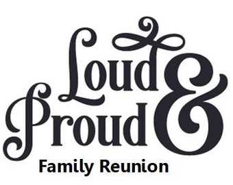 Loud Proud Grandma Svg - Etsy