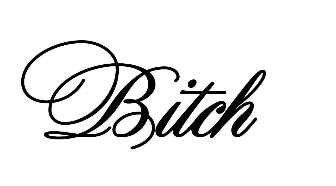 Bitch SVG Cut File - Etsy
