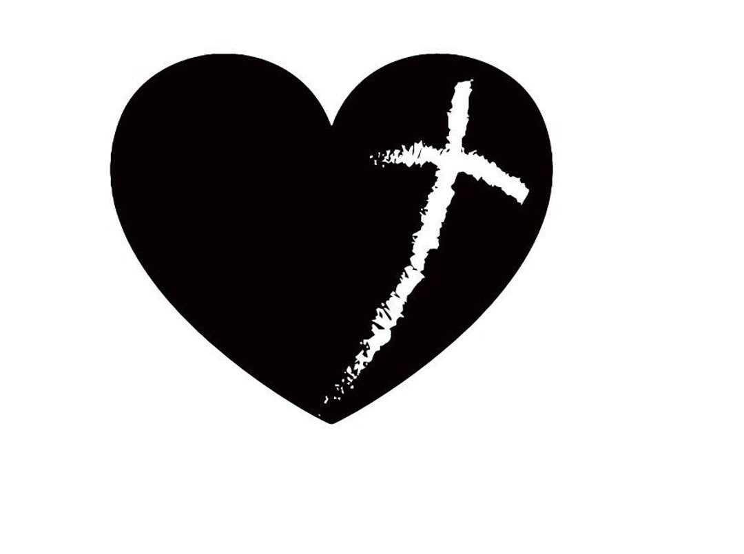 Scratched Heart SVG Cut File - Etsy