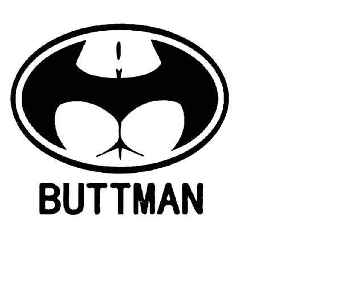 Buttman SVG Cut File - Etsy