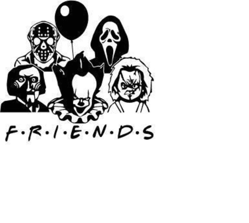 Friends SVG Cut File - Etsy