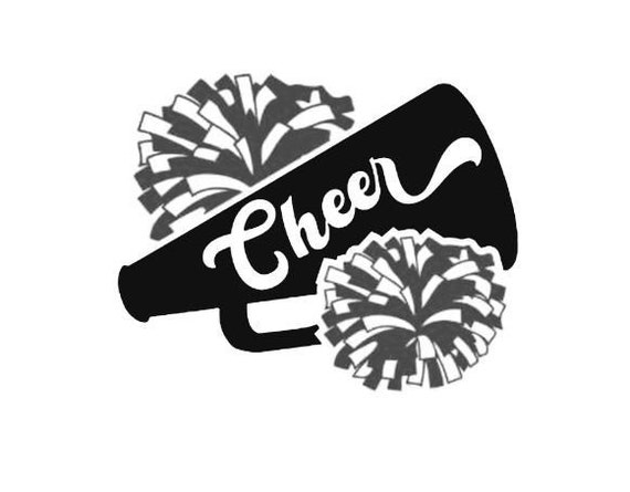 Cheer SVG Cut File - Etsy