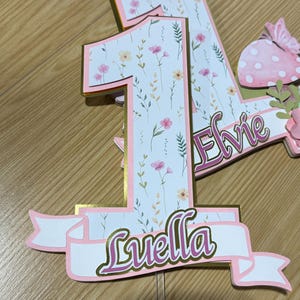 Fairy Cake Topper | Fairy Birthday Party | 1st Birthday | Fairy First ...