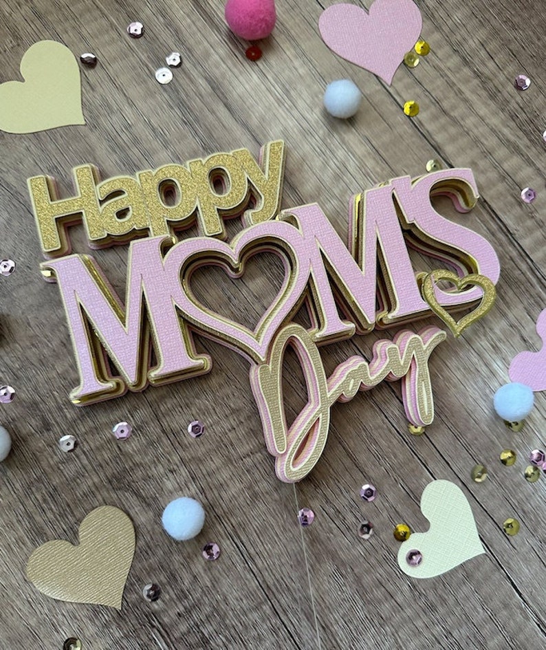 Mother's Day | Mother's Day Cake Topper | Cake Topper for Mother's Day ...