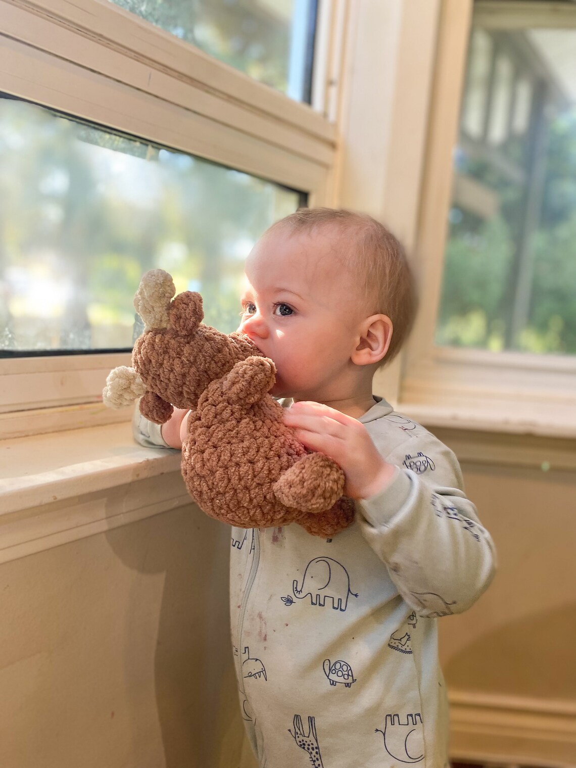 Elliot Moose Beanie Pal Crochet Pattern - Etsy