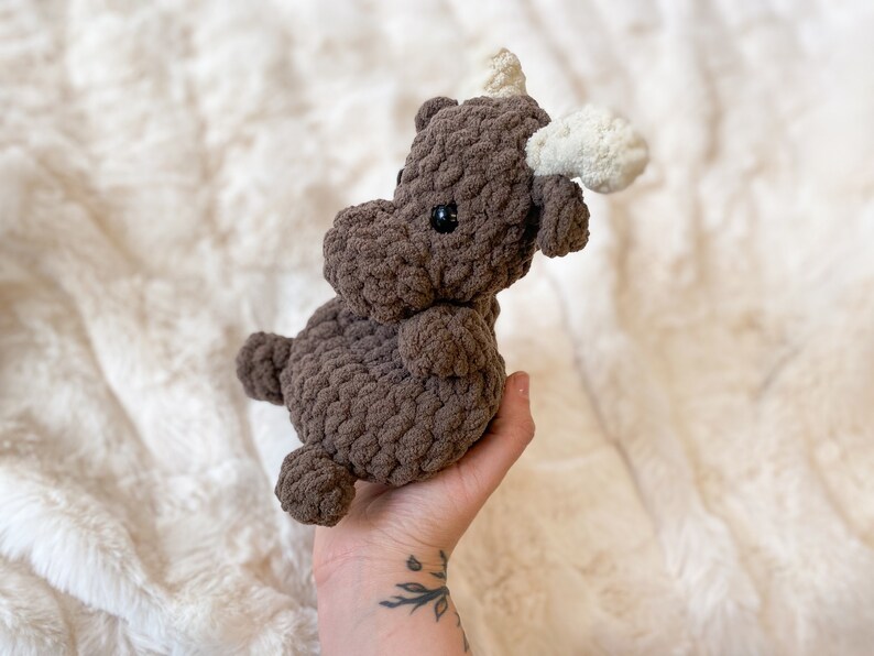 Elliot Moose Beanie Pal Crochet Pattern - Etsy