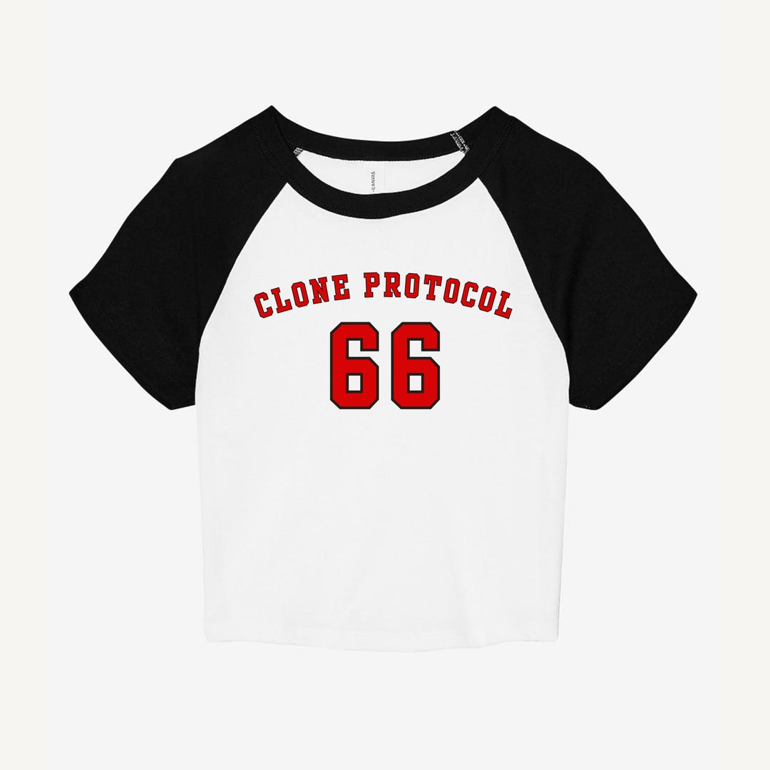 Clone Protocol 66 Tee, Clone Wars Tee, Star Wars Crop Top - Etsy