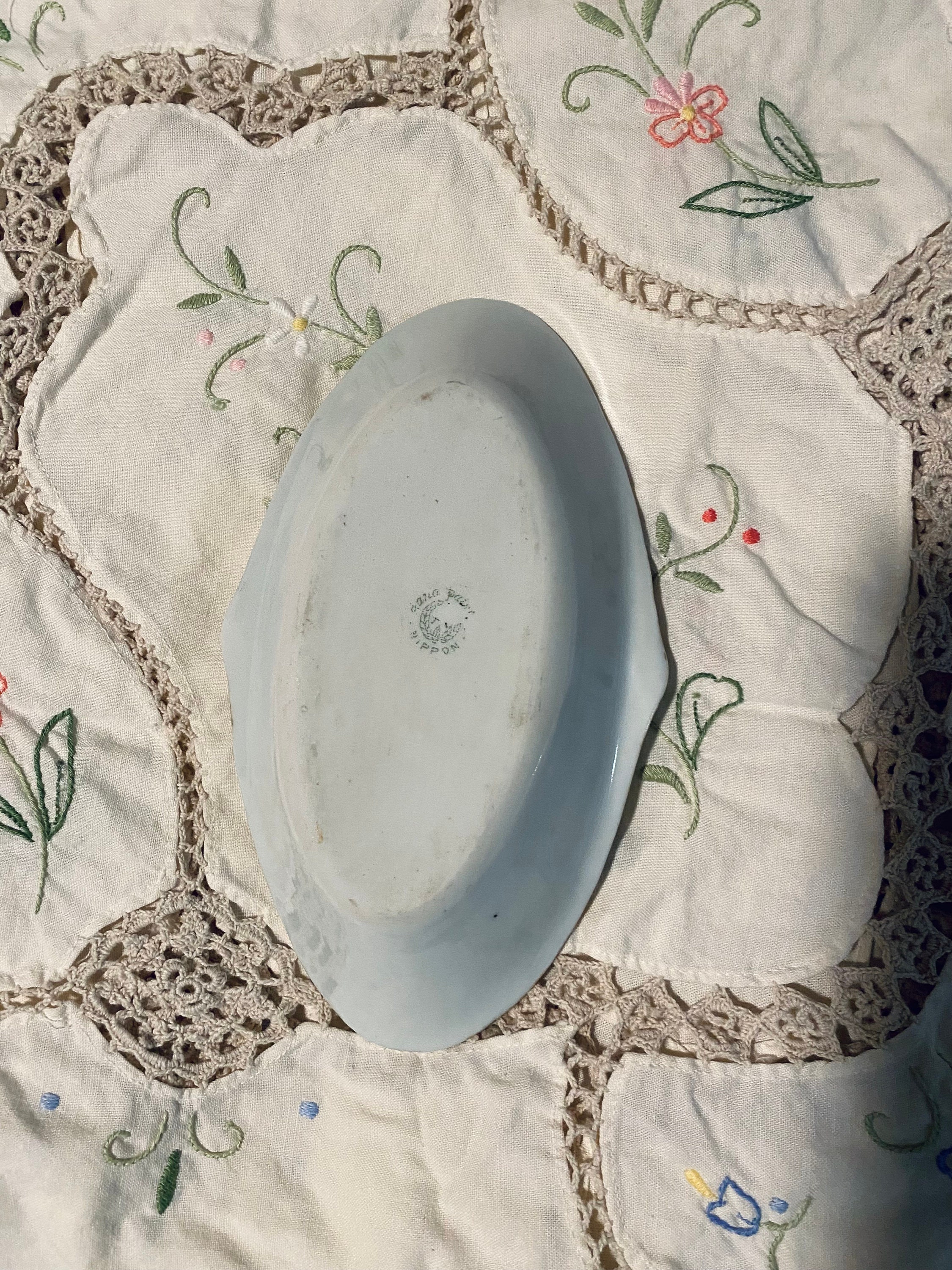 Hand Painted Nippon Dish - Etsy